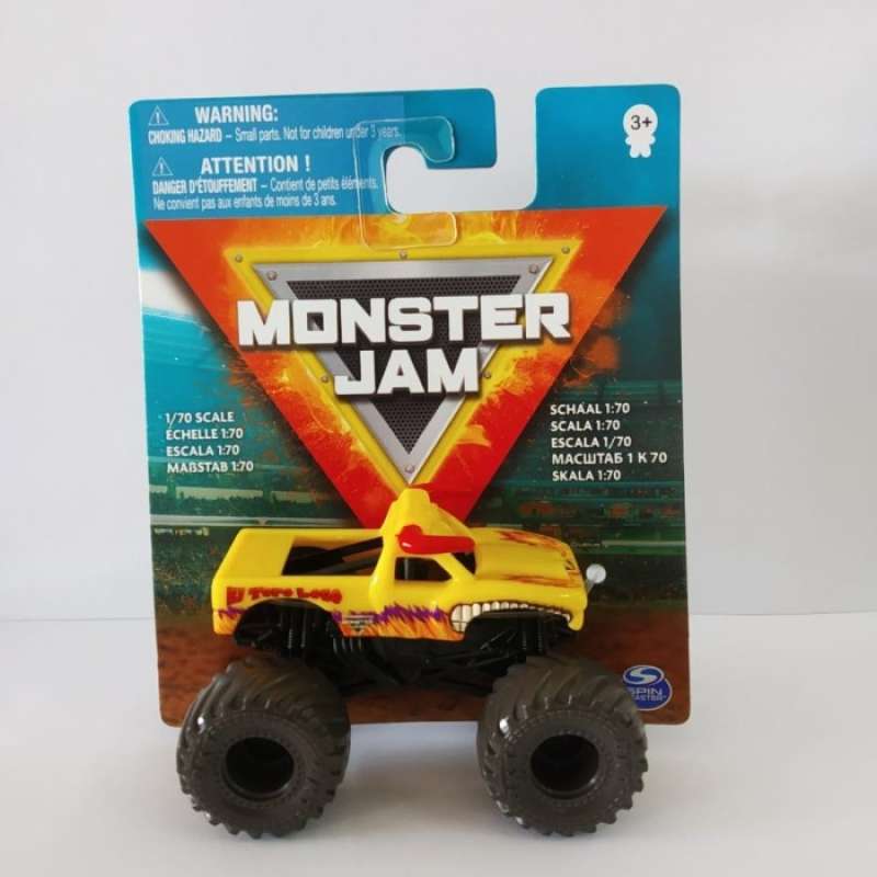 Jual Monster Jam Zombie Max D El Toro Loco Grave Digge Spin Master ...
