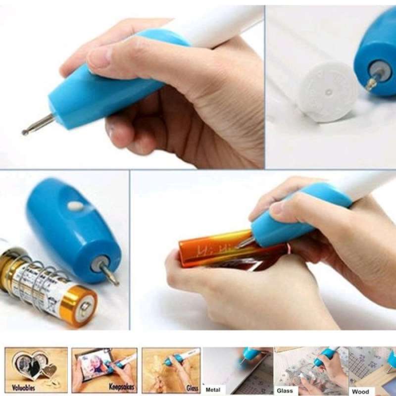 Jual Alat Ukir Grafir Elektrik Ez Engraver Pen Ukir Besi Kaca Kayu ...