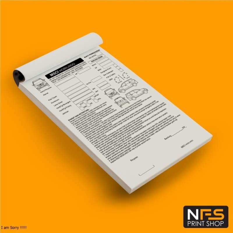 Jual Nota Kwitansi Rental - Cetak Satuan Di Seller Velvet Store ...