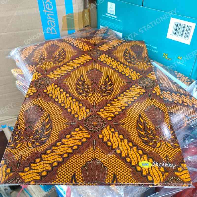 Jual Stop Map Batik Art Carton Merek Gm Isi 12 Pcs Di Seller Velvet ...