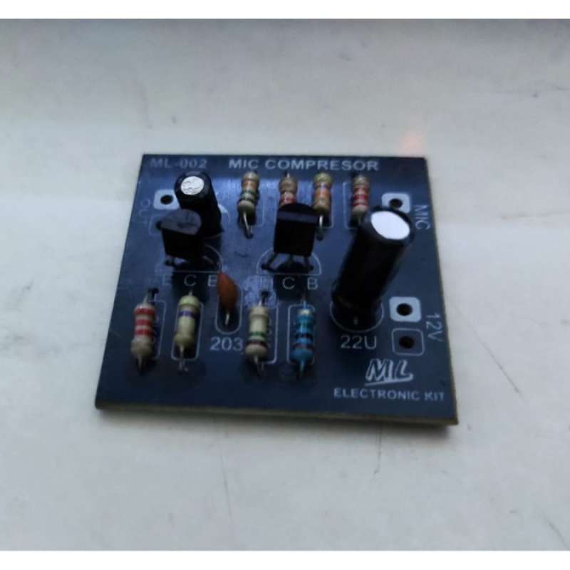 Jual Kit Mic Mik Compresor Mono Preamp Pre Amp Penguat Sinyal Mic 2 Tr ...