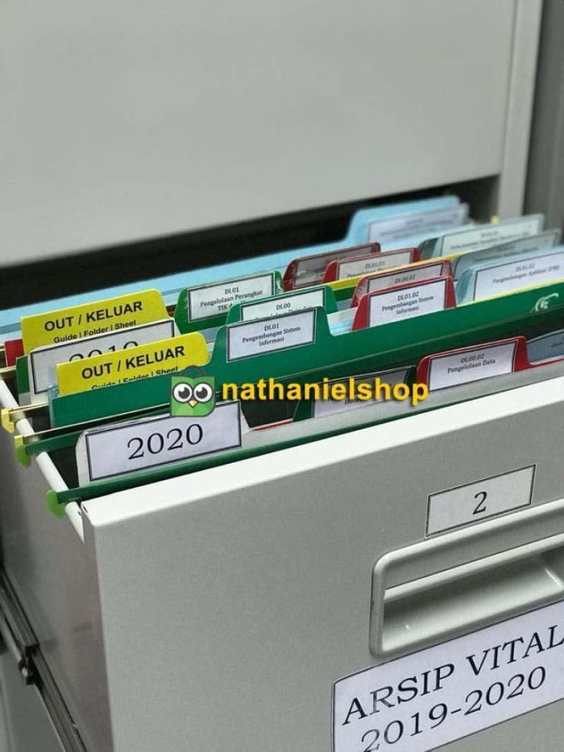 Jual Folder / Map Arsip / Dokumen (peralatan Kearsipan) Isi 100 Lembar Di Seller Sunshop ...