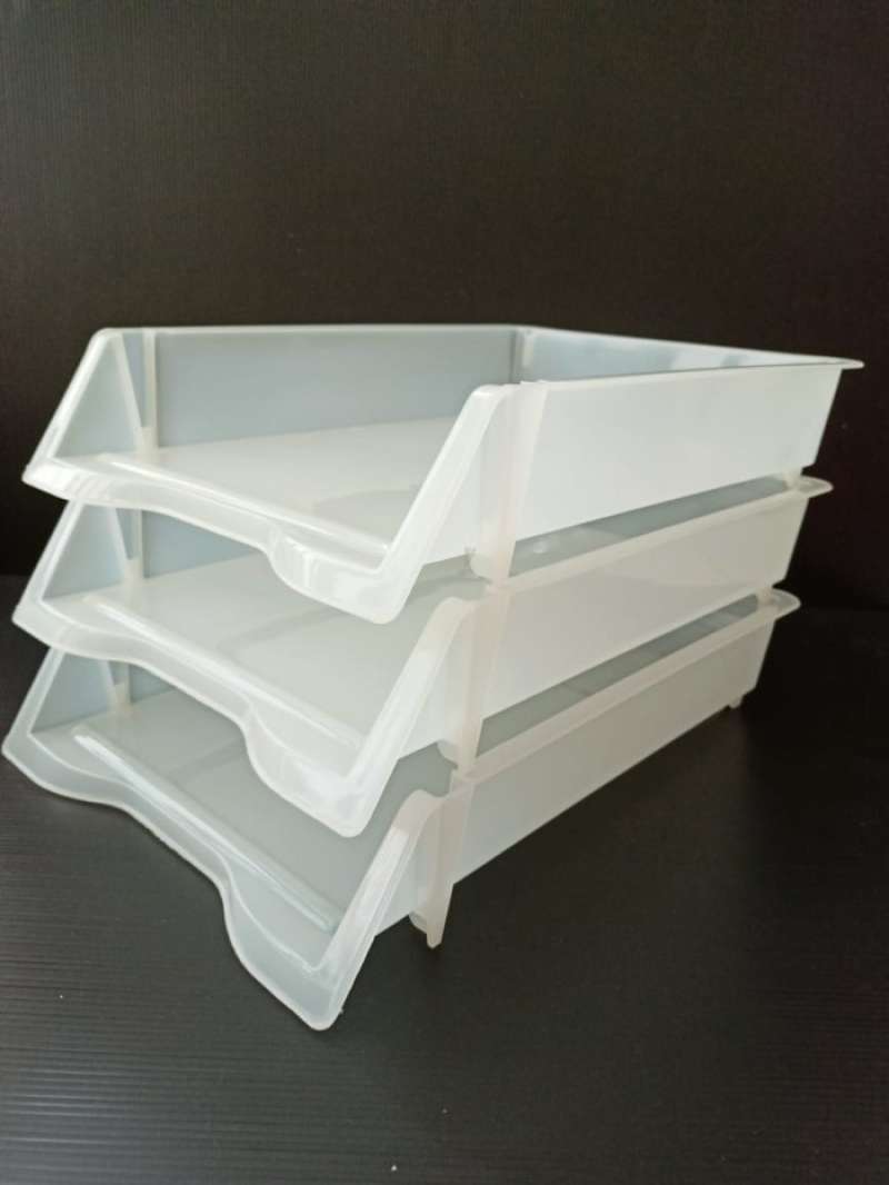 Jual Rak Dokumen Rak Kertas 2 Susun Plastik Topla Di Seller Kingyo ...