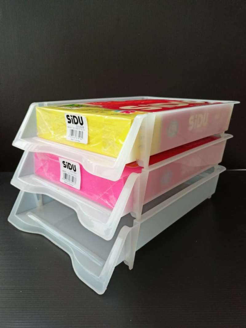Jual Rak Dokumen Rak Kertas 2 Susun Plastik Topla Di Seller Kingyo ...