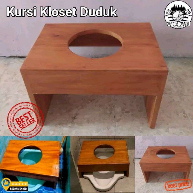 Promo Kursi Wc Jongkok Model O Kursi Toilet Duduk Kursi Closet Portable ...