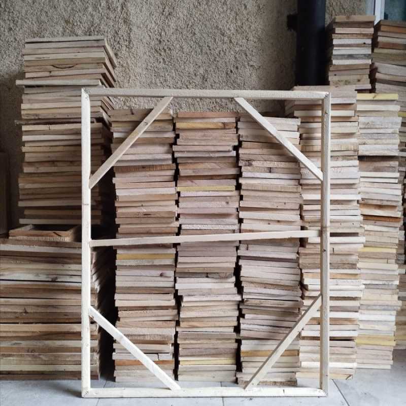 Jual Spanram/frame Rangka Kayu Ukuran 100 X 150 X 3cm Kayu Pinus Di ...