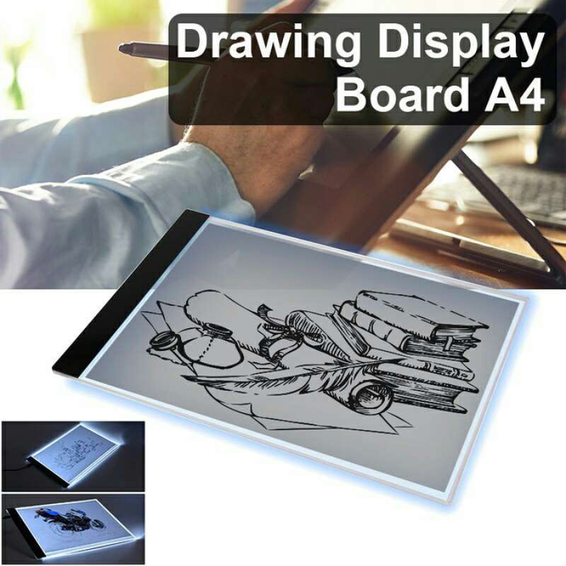Jual Led Drawing Tracing Stensil Board A4 Papan Jiplak Gambar Anak ...