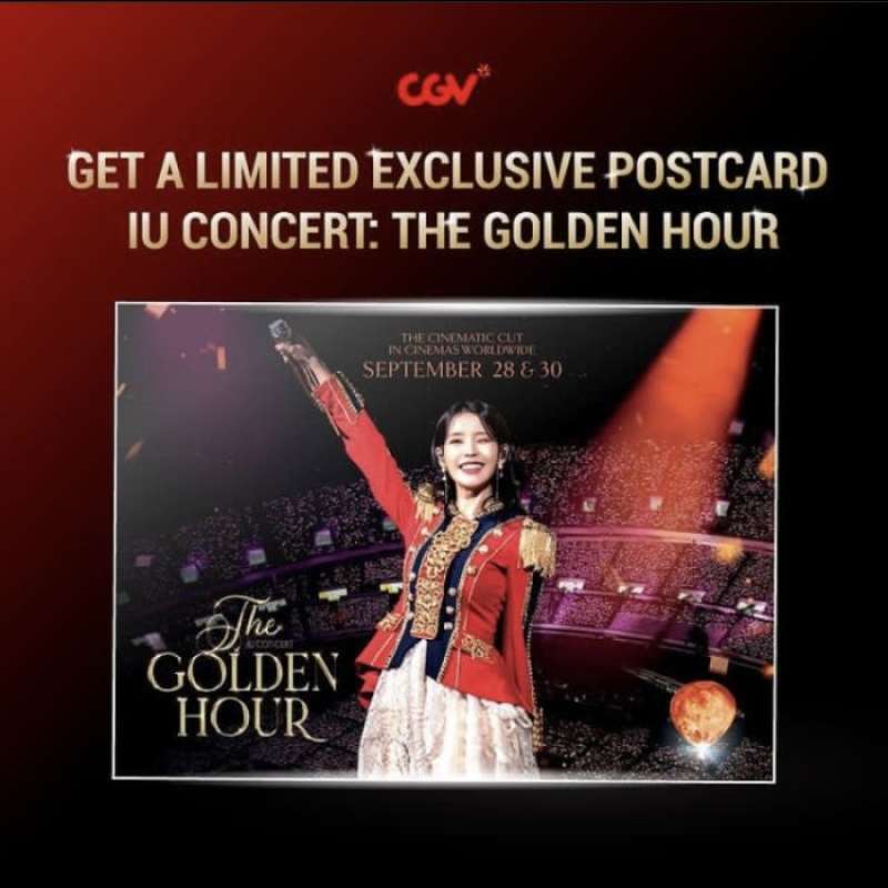 Jual Iu Concert : The Golden Hour X Cgv Official Postcard Di Seller Tombstone - Cengkareng Timur ...
