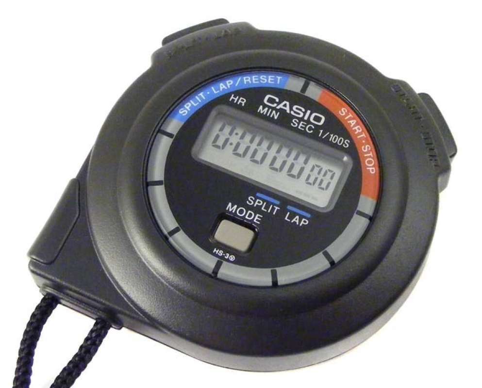 Jual Casio Hs3 Timer Digital Hs-3 Stopwatch Alat Pengukur Waktu Di ...