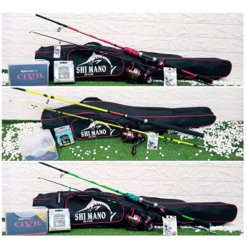 Jual Set Pancing Laut Maguro Asli Kuat Drag Hingga 30kg Lengkap Di ...