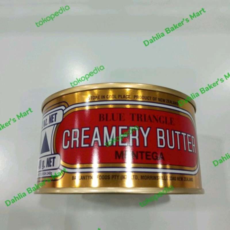 Promo Blue Triangle Mentega Segitiga Creamery Butter 340 Gram Diskon 23 ...