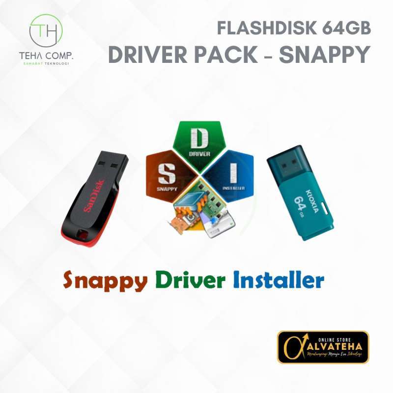 Jual Flashdisk 64gb Installer Driver Pack Solution Snappy Driver Laptop Cpu Di Seller Alvateha ...