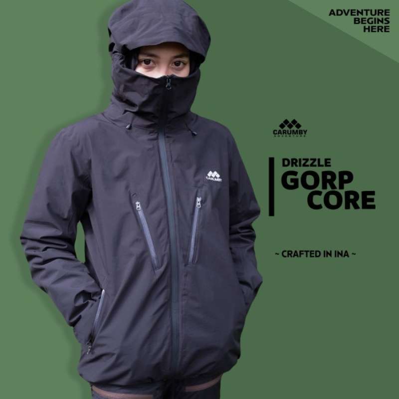 Jual New!! Jaket Gunung Gorpcore Carumby Drizzle Waterproof - Green Xxl Di Seller Suzuka ...