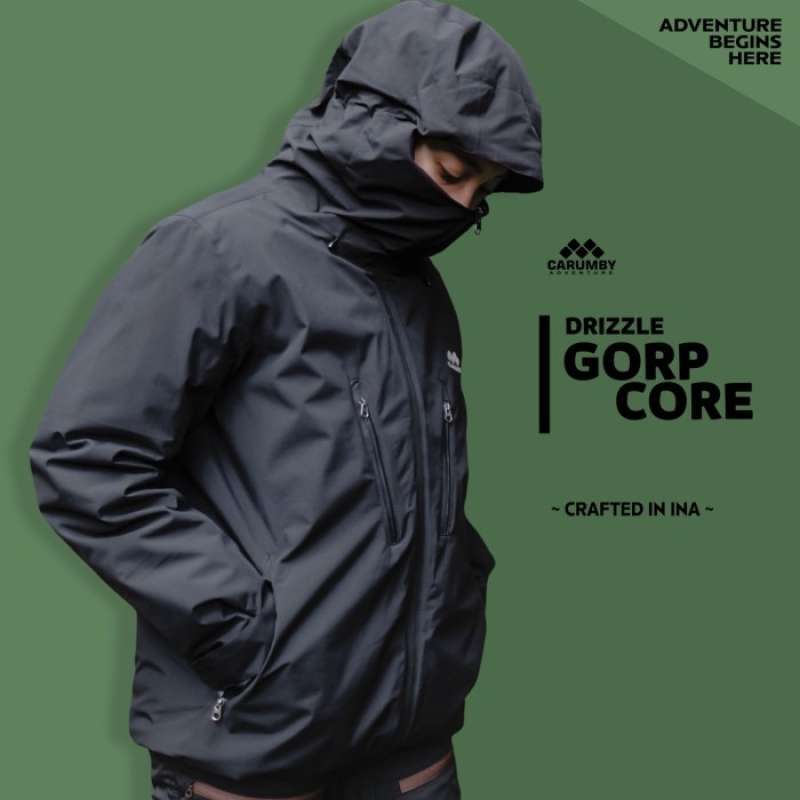 Jual New!! Jaket Gunung Gorpcore Carumby Drizzle Waterproof - Green Xxl Di Seller Suzuka ...