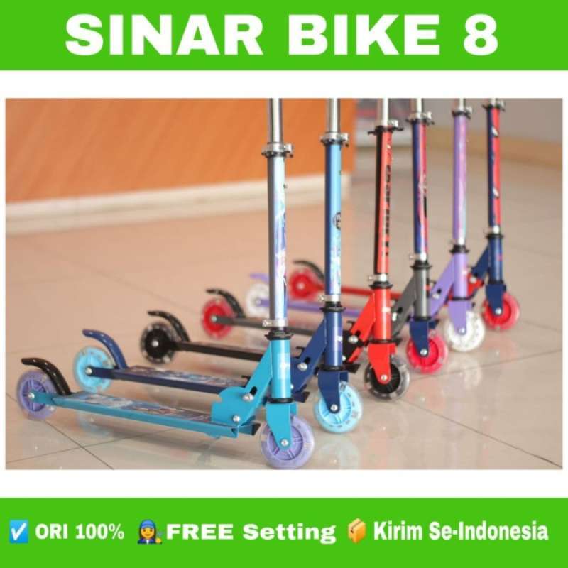 Jual Scooter Rmb Element Anak Otoped Karter Spiderman Dan Frozen Roda 2 ...