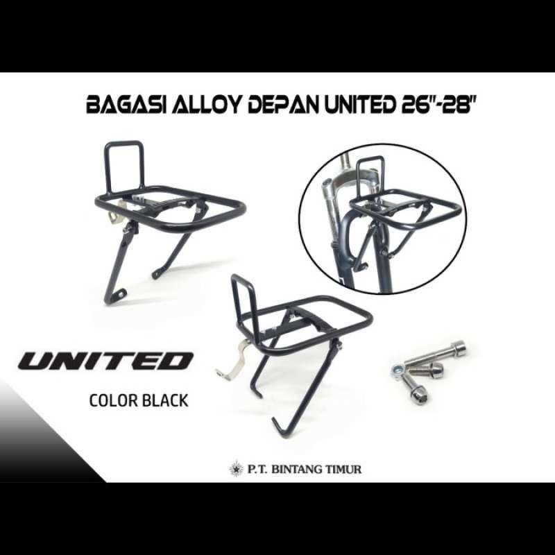 Jual Rak Bagasi Sepeda Depan Touring/pannier United 26-27.5 Mtb Model ...