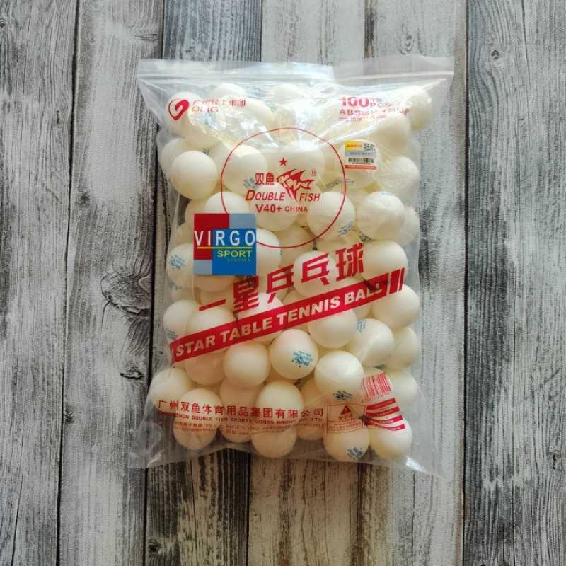 Jual Doublefish Trainning Ball 1 Star V40+ Isi 100 Bola Pingpong 100%ori!!! - 25 Di Seller ...