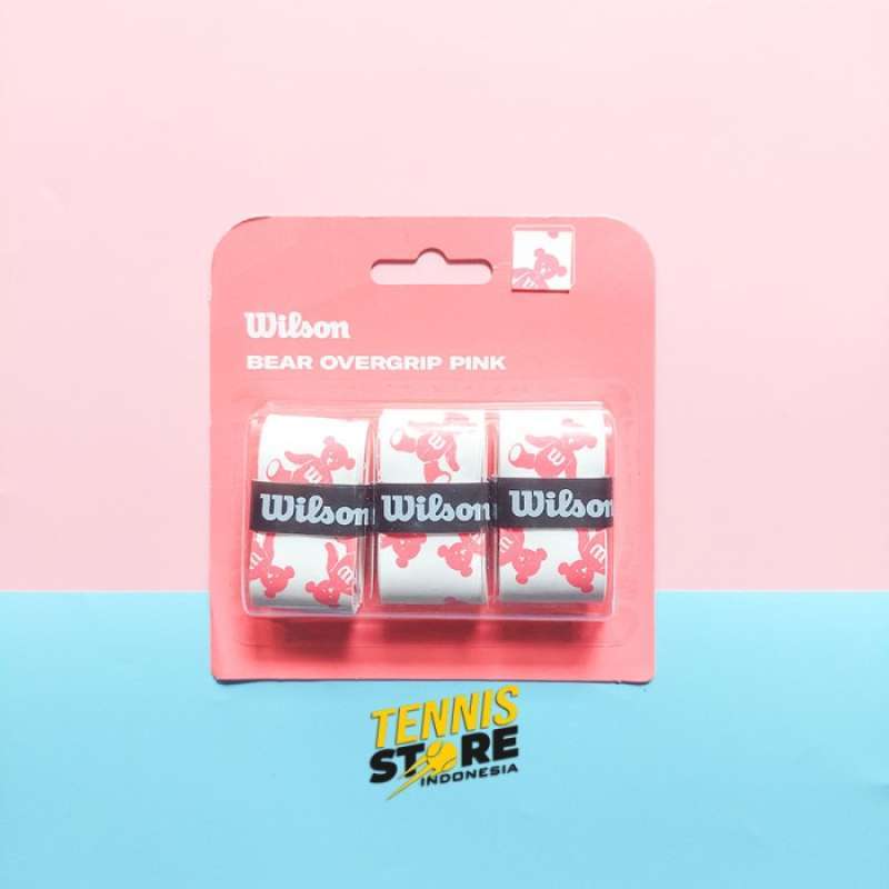 Jual Grip Tenis Wilson Bear Overgrip - White/blue Di Seller Tombstone ...