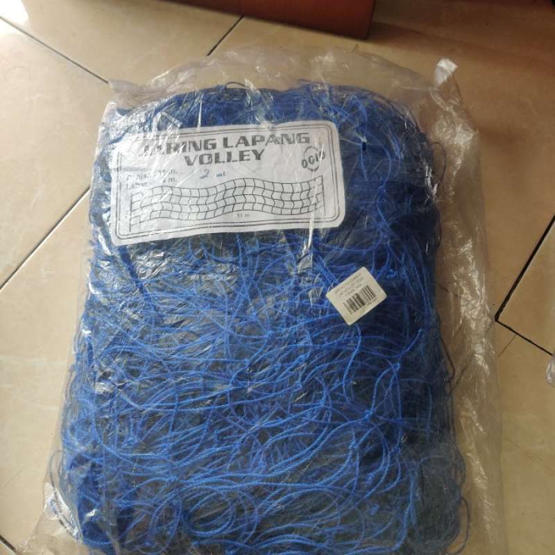 Jual Jaring Pengaman Lapangan Volly Tebal 2mm Ukuran 4m X 11m Merk Ogio ...