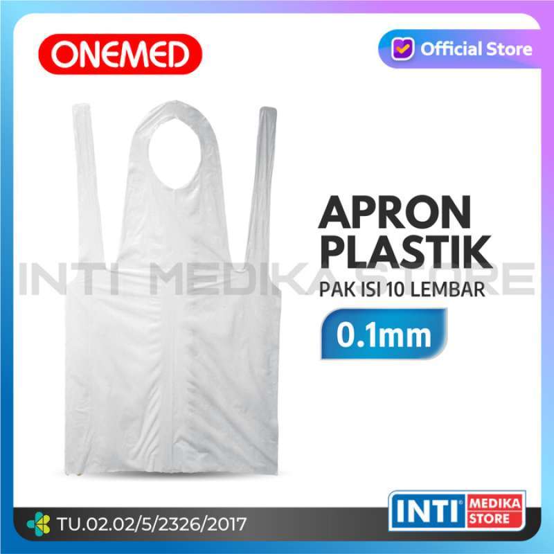 Jual Onemed - Apron Plastik Disposable | Celemek Medis Sekali Pakai Di ...