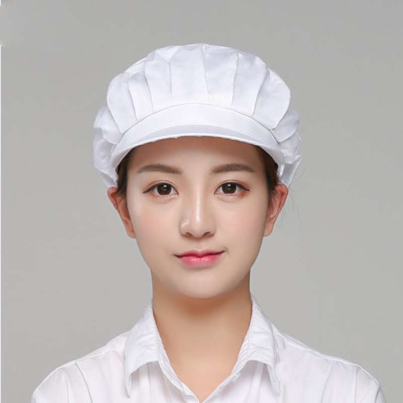 Jual Topi Koki Visor Topi Chef Topi Alat Masak - Merah Di Seller ...