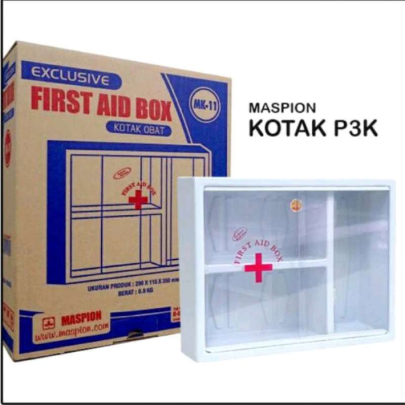 Jual Kotak P3k Dinding First Aid Box Mk-11 Di Seller Sehat Medicare ...