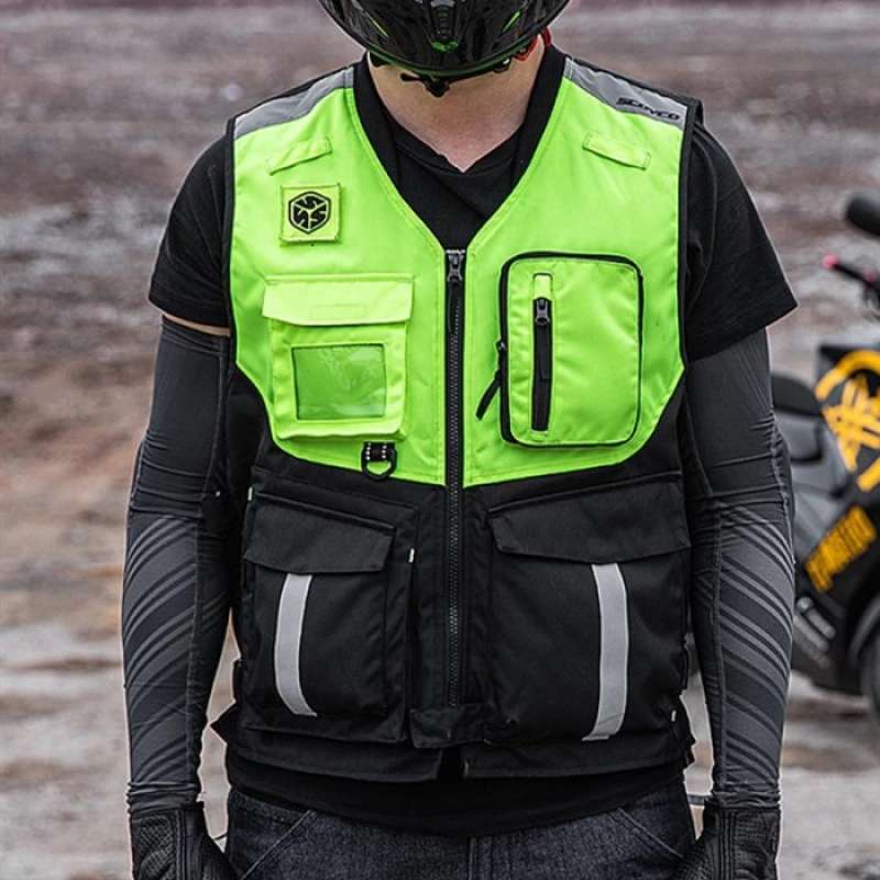Jual Vest Rompi Motor Reflective Scoyco Jk116 Di Seller Suzuka ...