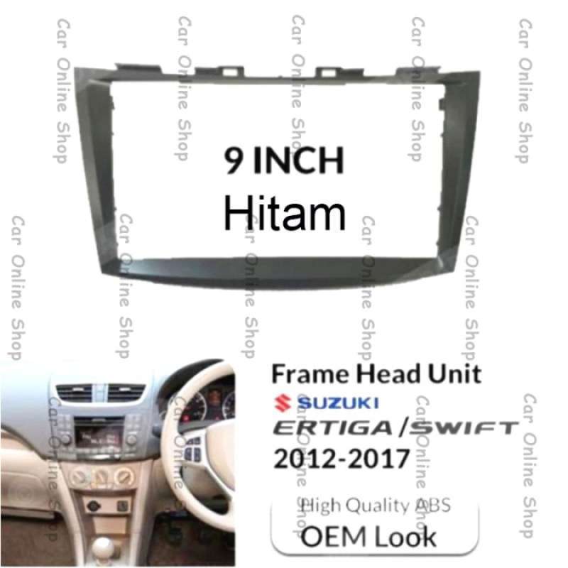 Jual Frame Head Unit 9 Inch Ertiga All New Swift Mobil Double Din Panel ...