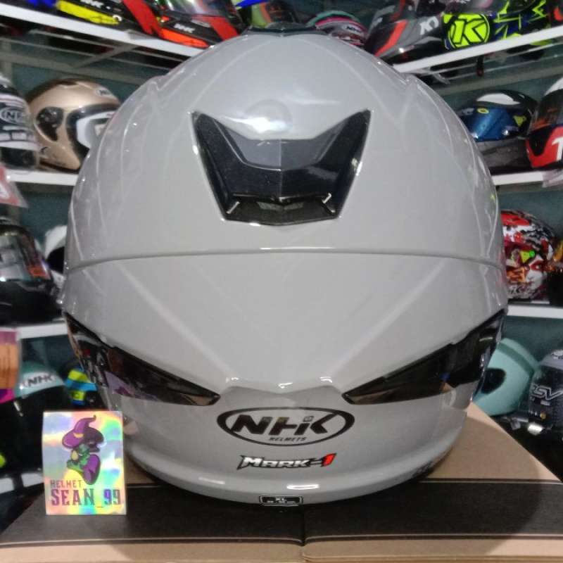Jual Helm Nhk Mark 1 Elite Solid All Warna Full Face Original Sni - S ...