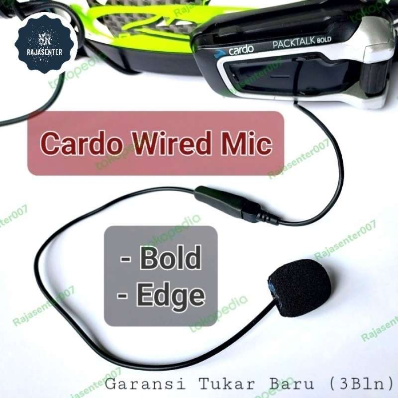 Jual Mic Wired Cardo Packtalk Bold Edge - Rakitan Kualitas Spt Ori ...