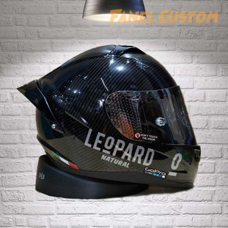 Jual Stiker Helm Leopard Paket Ganteng Rsv Kyt Nhk Dll Cutting Sticker ...