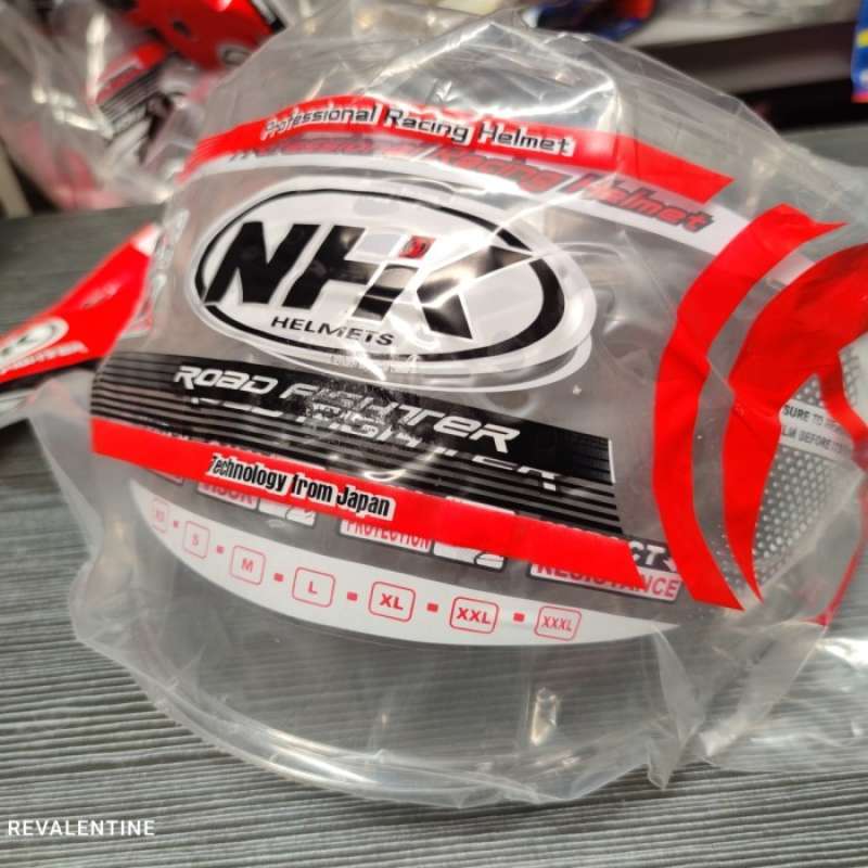 Jual Visor Nhk R1 Original | Kaca Helm Half Face Bening Putih Clear Ori ...