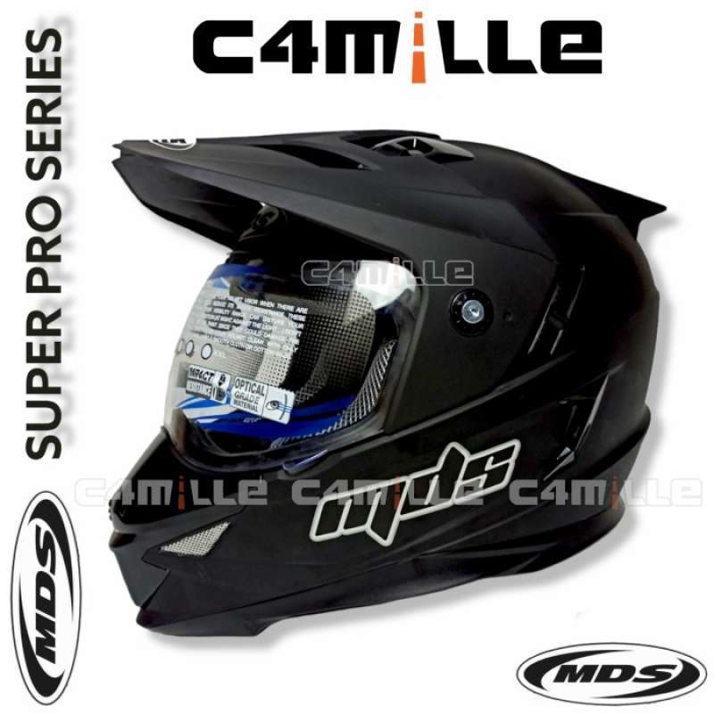 Jual Helm Mds Super Pro Black Dop Di Seller Tombstone - Cengkareng ...