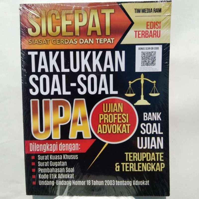 Promo Sicepat Taklukkan Soal Soal Ujian Profesi Advokat Upa Edisi ...