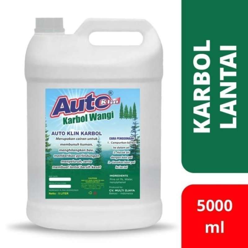Promo Autoklin Karbol Wangi Pinus 5000ml Diskon 60% Di Seller Sumber ...