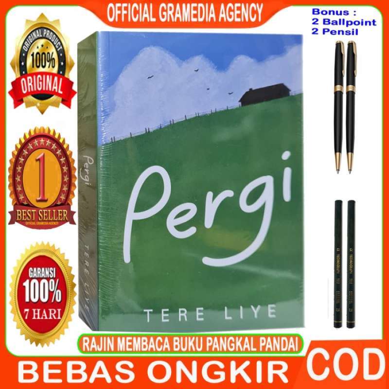 Promo Buku Novel Pergi Tere Liye - Original & Segel Diskon 23% Di ...
