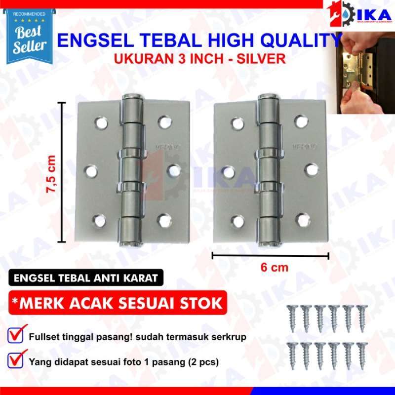 Promo Engsel Tebal 5” Besar Tebal High Quality / Pintu / Besi Murah ...