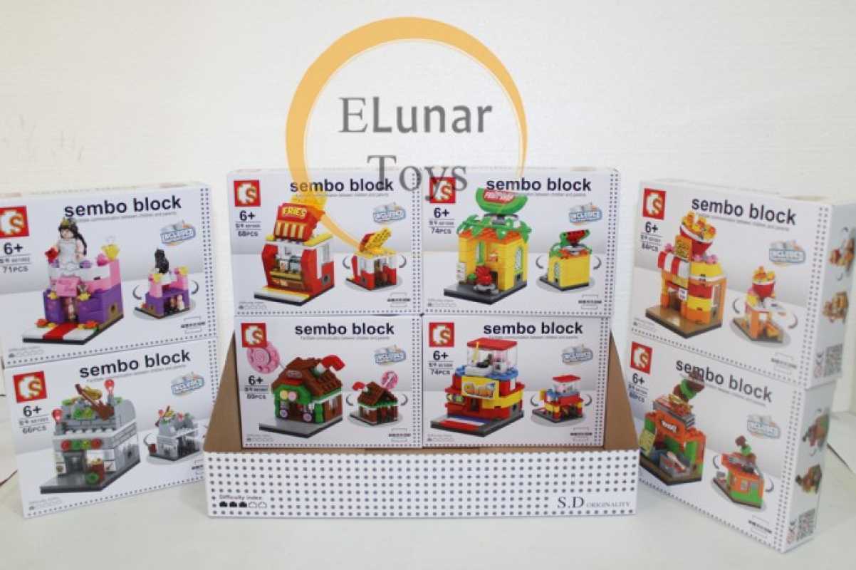 Promo Mainan Block Sembo Block Minifigure Edisi Mini Worlds Gd Diskon ...