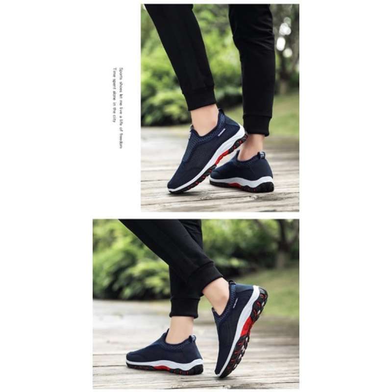 Jual Sepatu Sneakers Sport Y1000 Sepatu Sneakers Casuall Slip-on Pria Import / Sepatu Pria ...