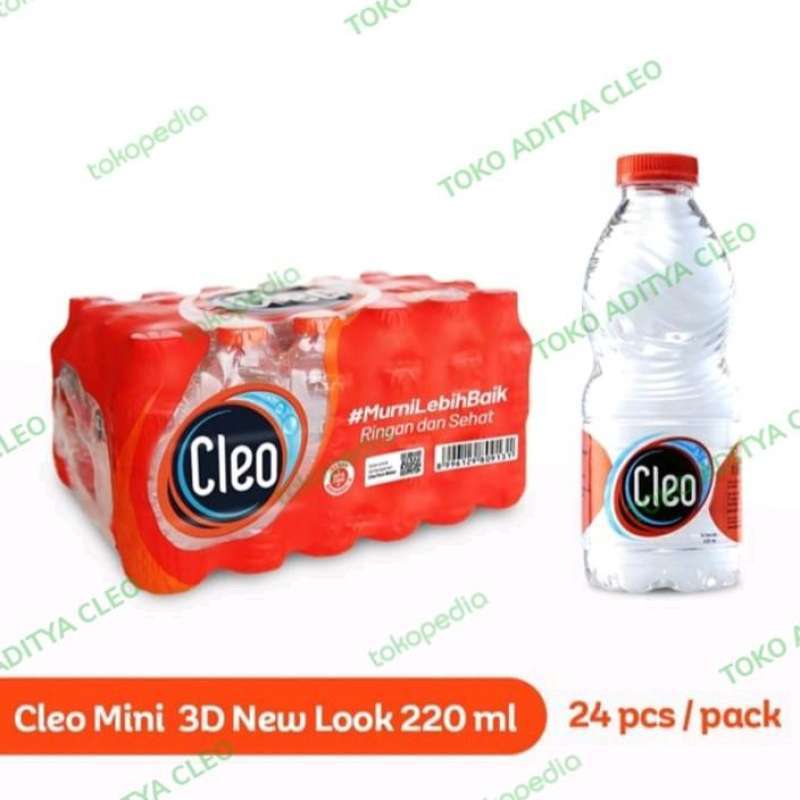 Jual Cleo Mini 220ml 24 Pcs Di Seller Toko Aditya Cleo - Jatisari, Kota Bekasi | Blibli