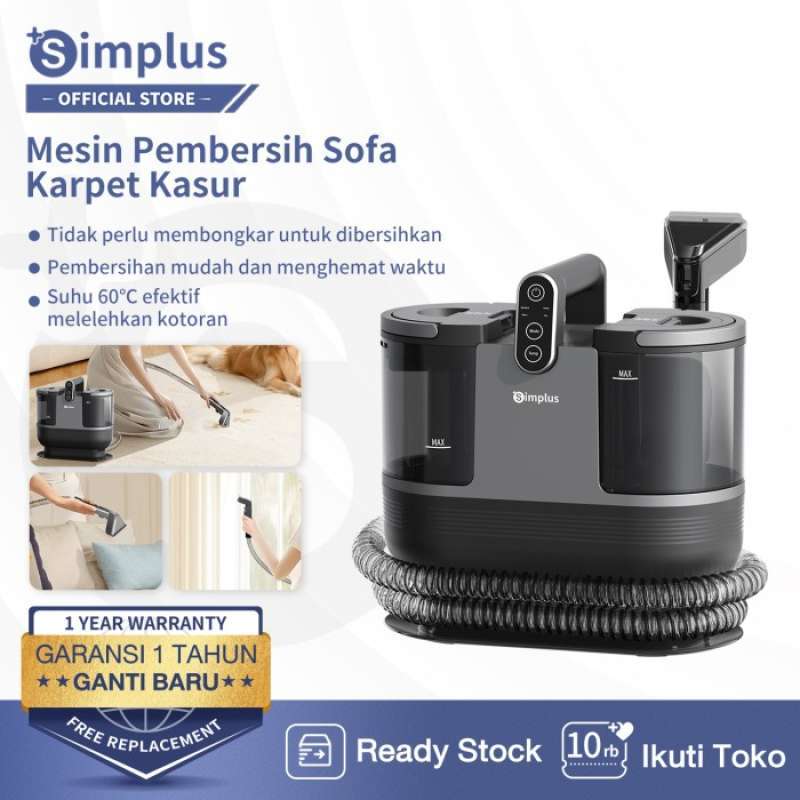 Jual Simplus Mesin Pembersih Kain Vacuum Cleaner Suction Steam Cleaner Di Seller Jete Store ...