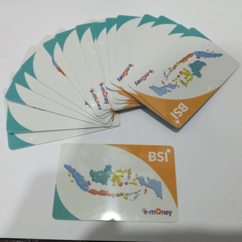 Jual Kartu Emoney E-money E-toll Bsi Bank Syariah Indonesia Edisi ...