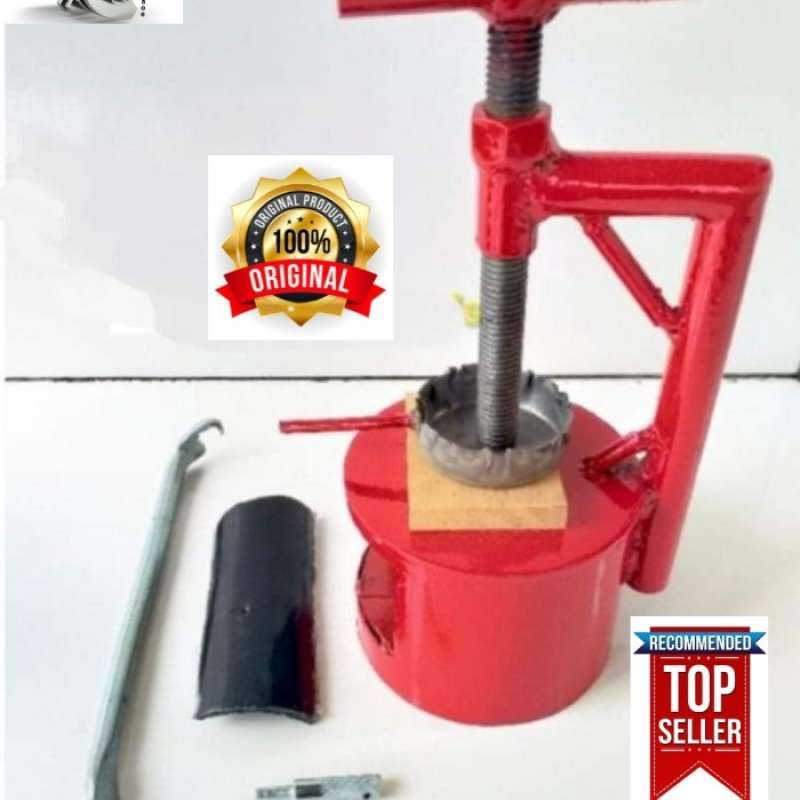 Jual Alat Tambal Ban Satu Paket Lengkap Tambal Ban Bakar Dan Pres Ban ...