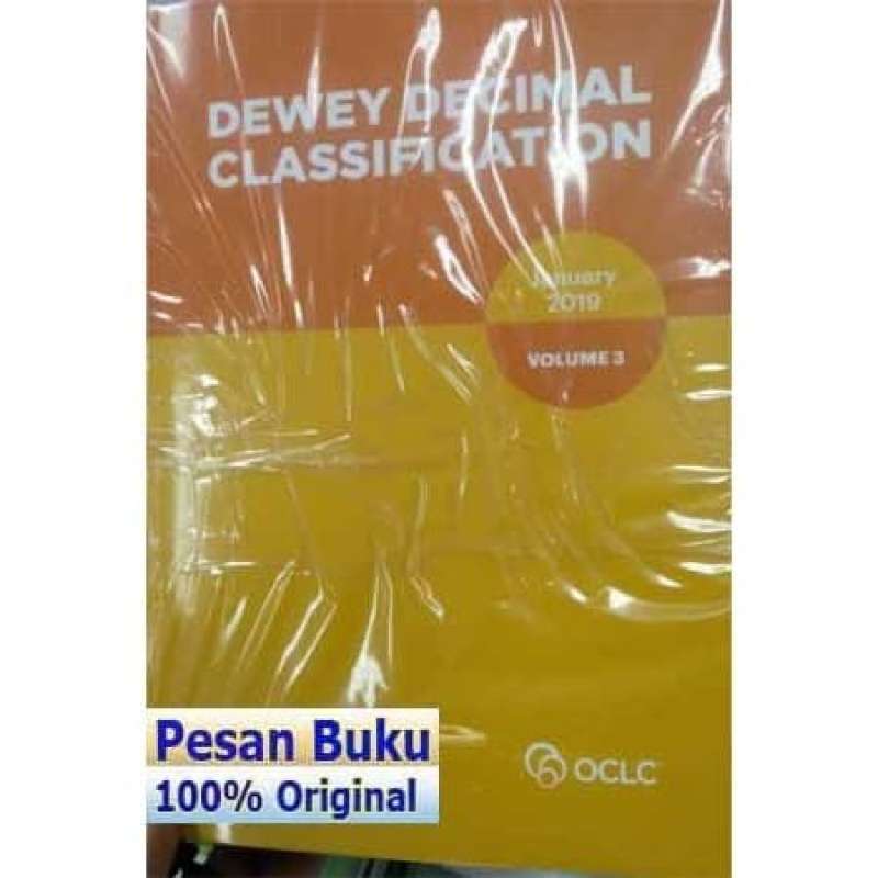 Promo Buku Dewey Decimal Classification January 2019 Volume 1-4 Diskon ...