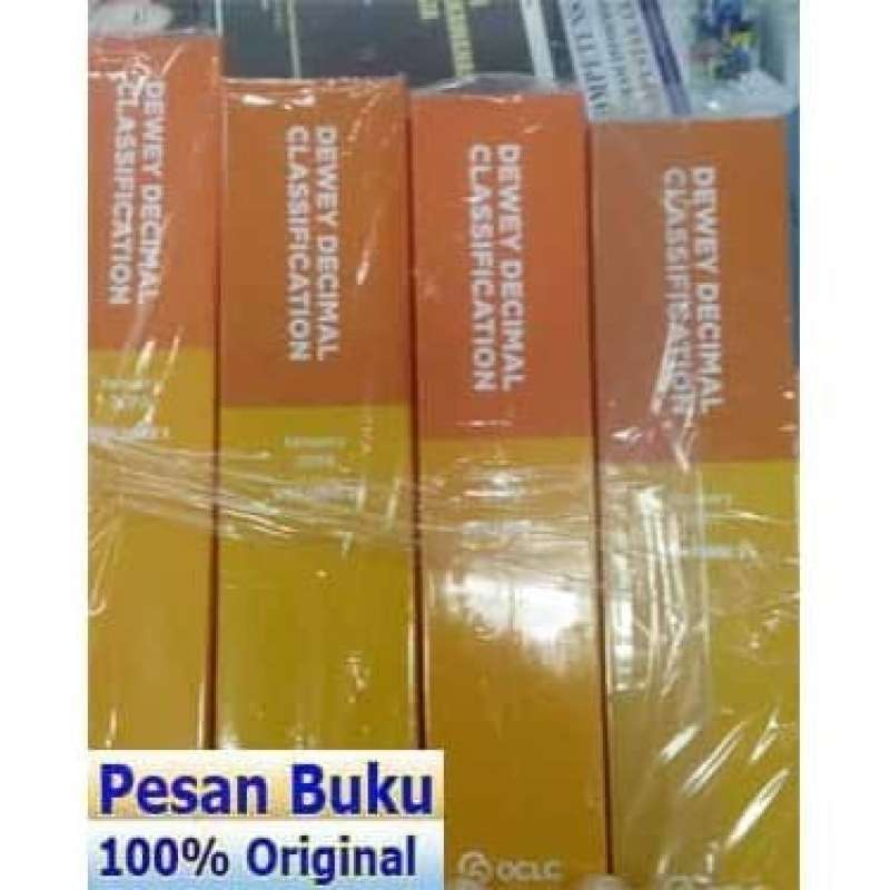 Promo Buku Dewey Decimal Classification January 2019 Volume 1-4 Diskon ...