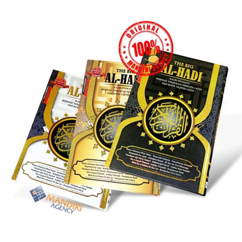 Promo Al-quran The Big Al-hadi Hc Transliterasi Terjemah Perkata Diskon 23% Di Seller Sumijayeti ...