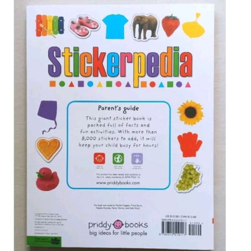 Promo Priddy Stickerpedia: Packed With Facts, Activities And 8000 ...