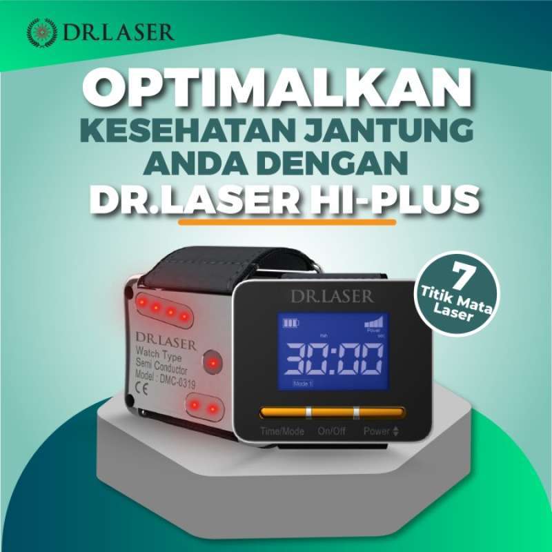 Promo Dr. Laser Hi Plus+ Intranasal Kit Jam Laser Kesehatan Original Dimarco Diskon 23% Di ...