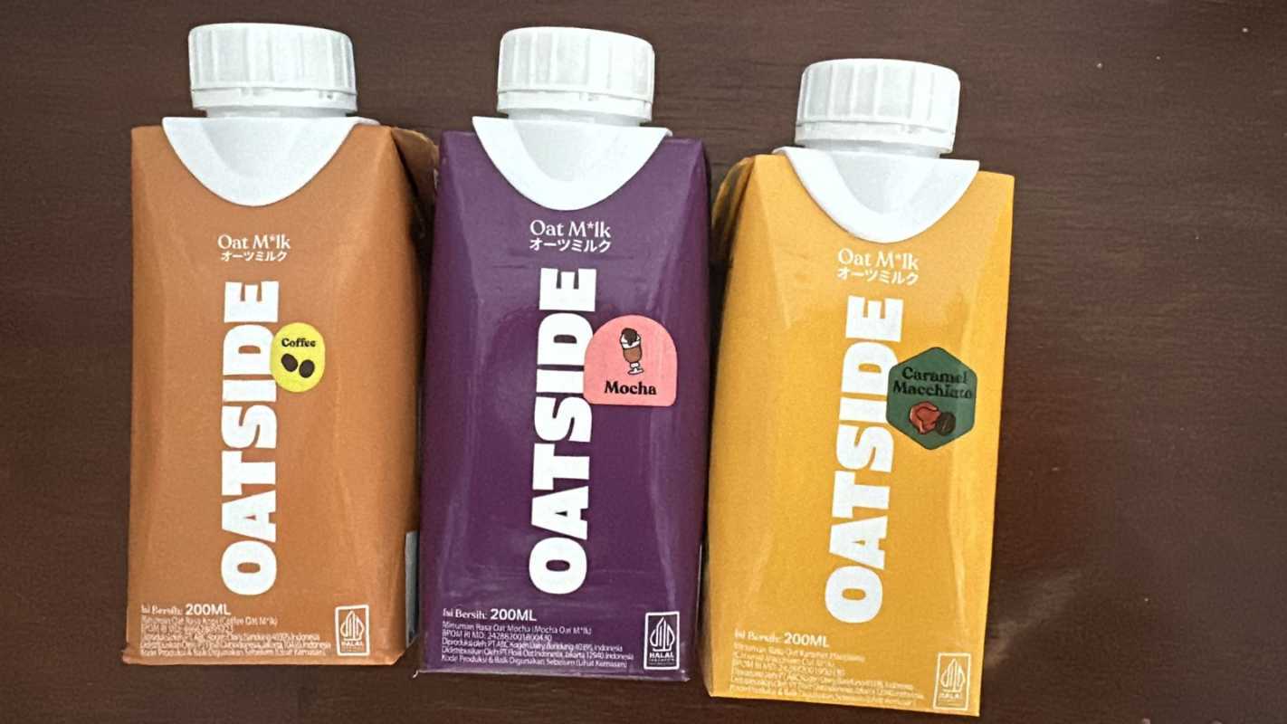 Jual Oatside Oatmilk Terra Pack Tutup Botol 200ml 3 Varian Rasa - Mocha ...