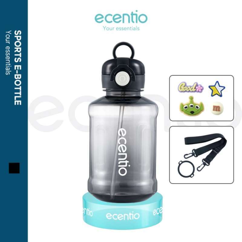 Jual Ecentio 1000ml Botol Minum Sport Tumbler Olahraga Botol Olahraga ...